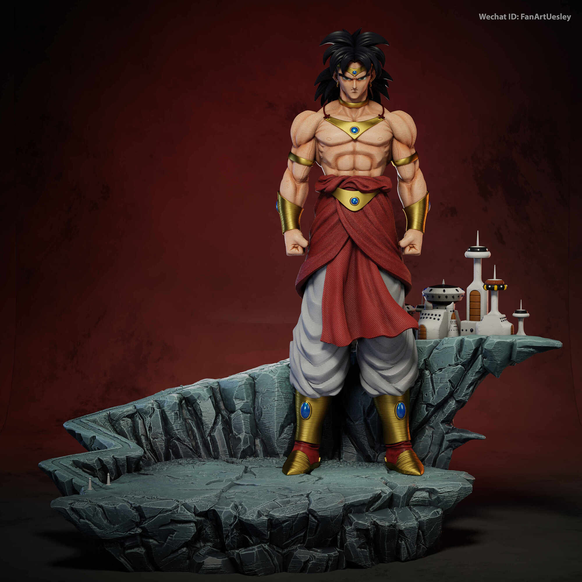 Broly and Paragus - ZBrushCentral