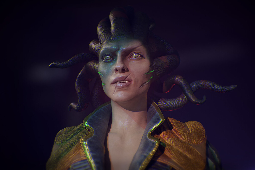 Vraska fan art - ZBrushCentral