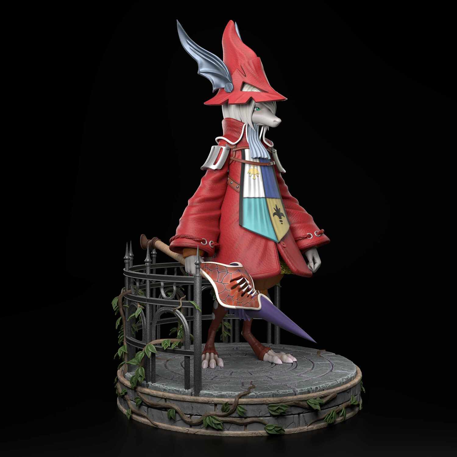 Freya Final Fantasy IX - ZBrushCentral