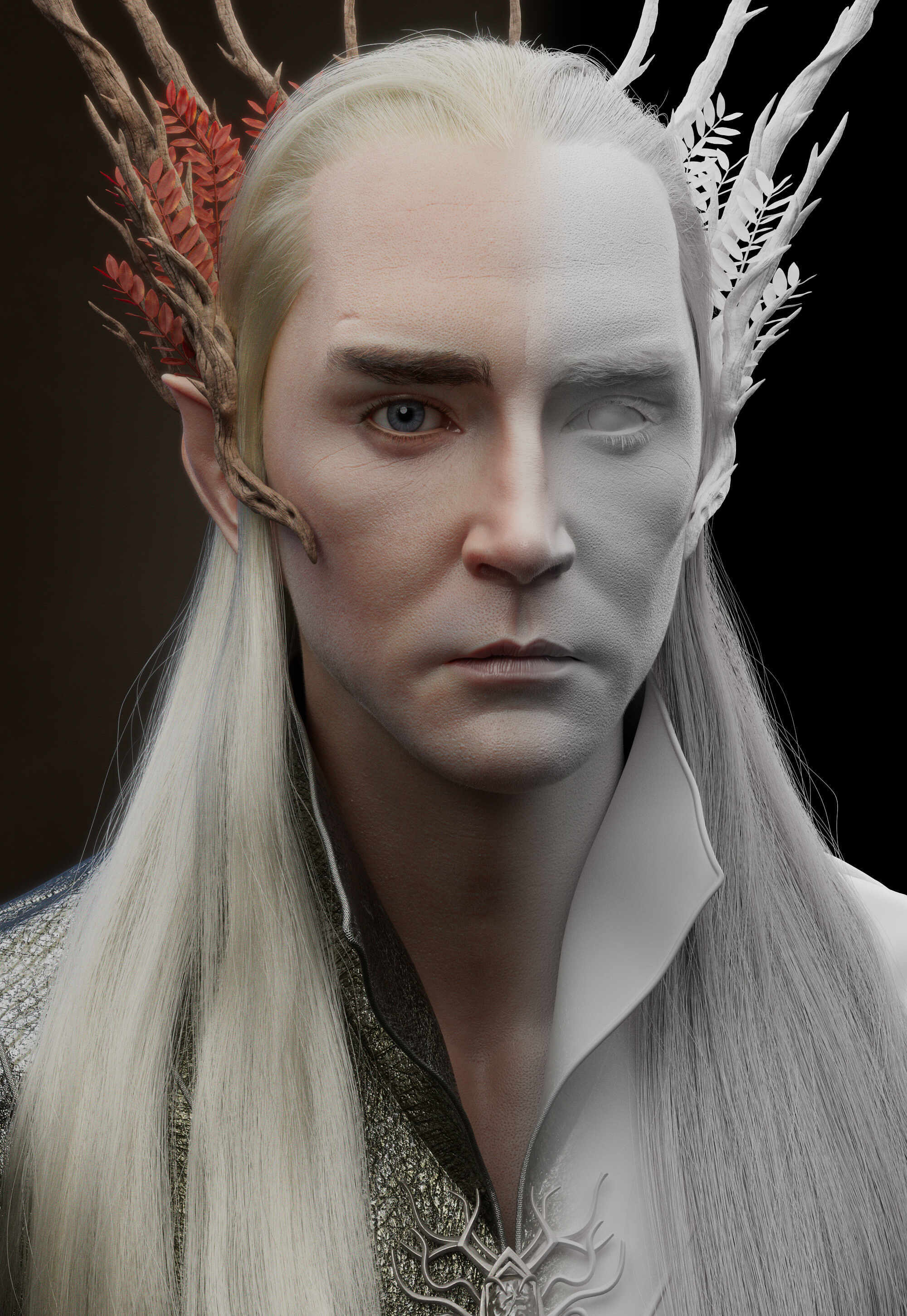THRANDUIL FANART - ZBrushCentral