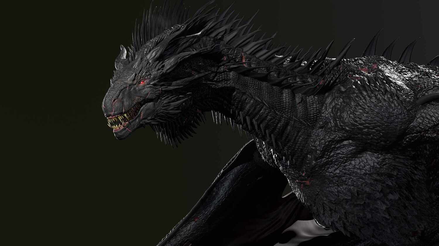 Balerion the black dread - ZBrushCentral