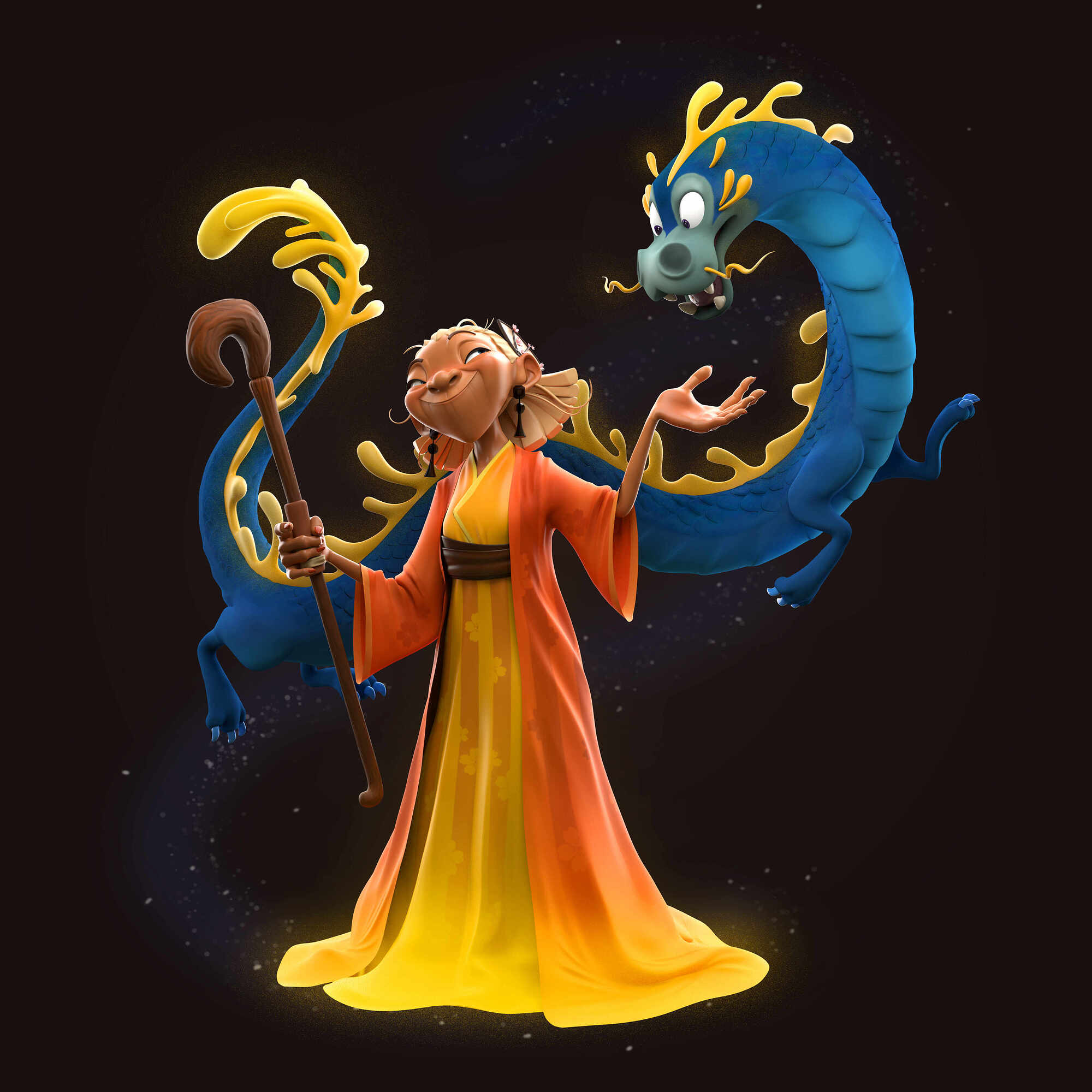 Dragon summoner - ZBrushCentral