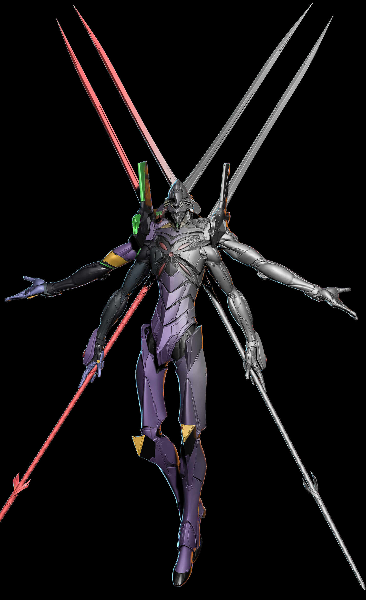 Neon Genesis Evangelion fanart :EVA Unit 13 - ZBrushCentral