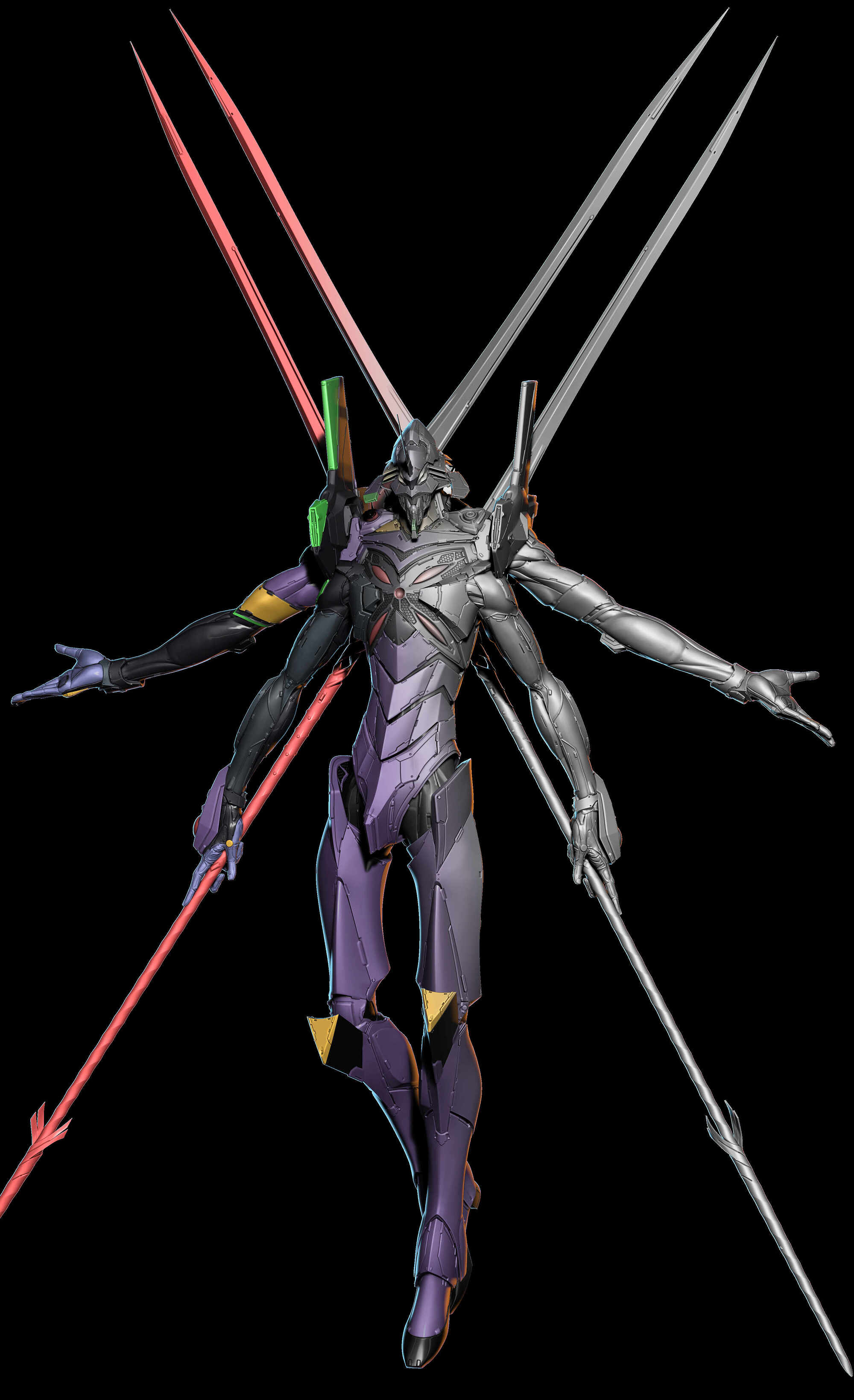 Neon Genesis Evangelion fanart :EVA Unit 13 - ZBrushCentral