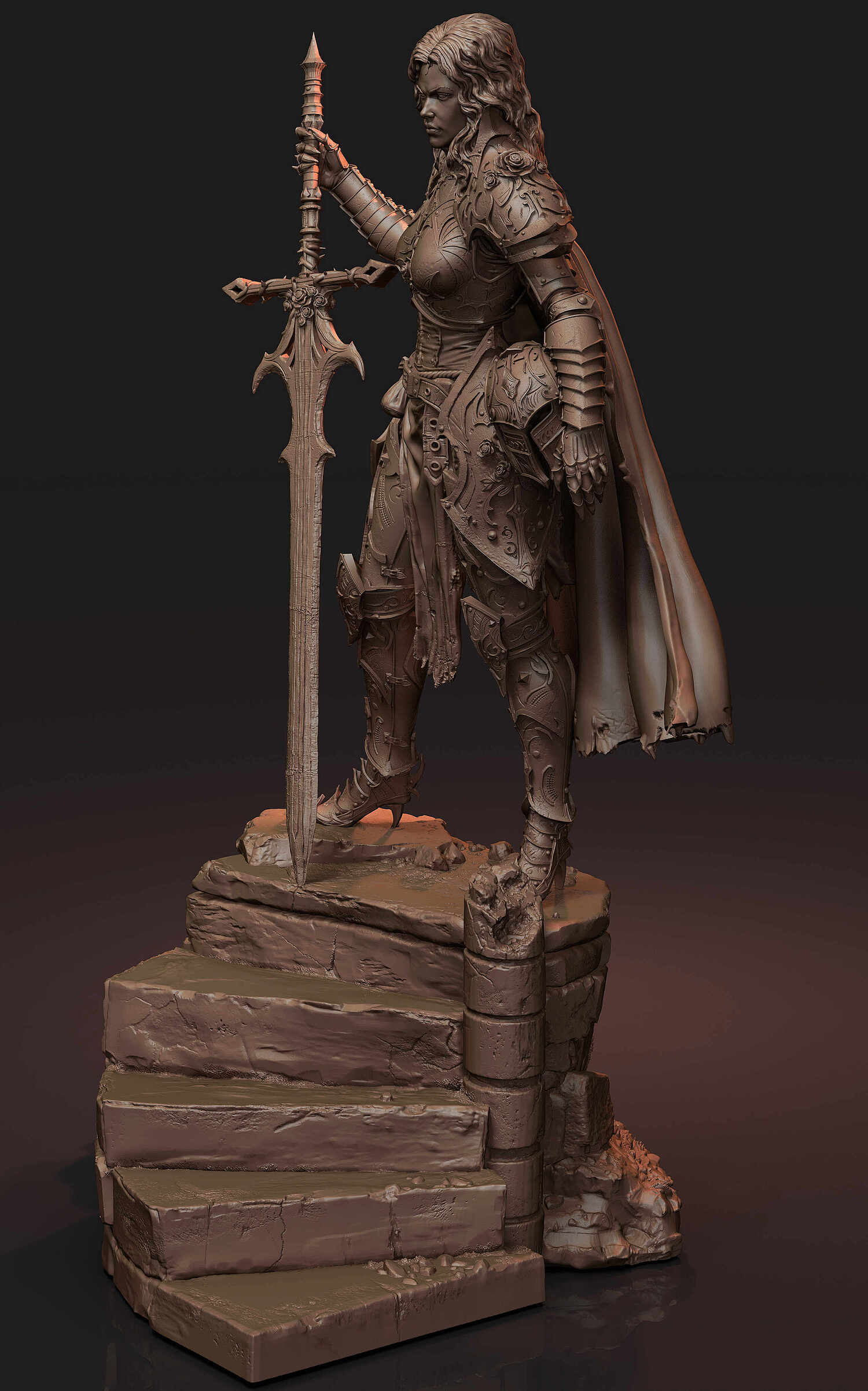 Rose knight - ZBrushCentral