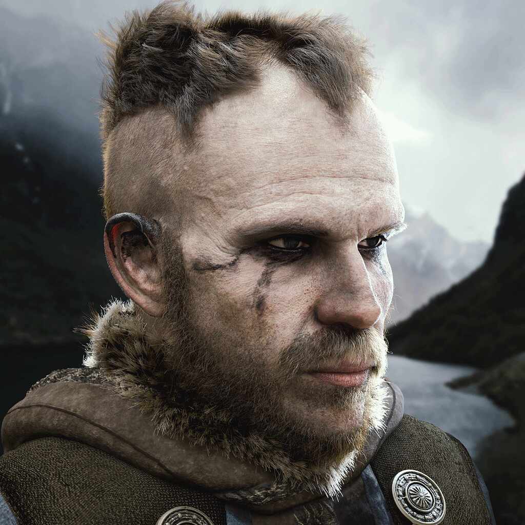 Floki Likeness - ZBrushCentral