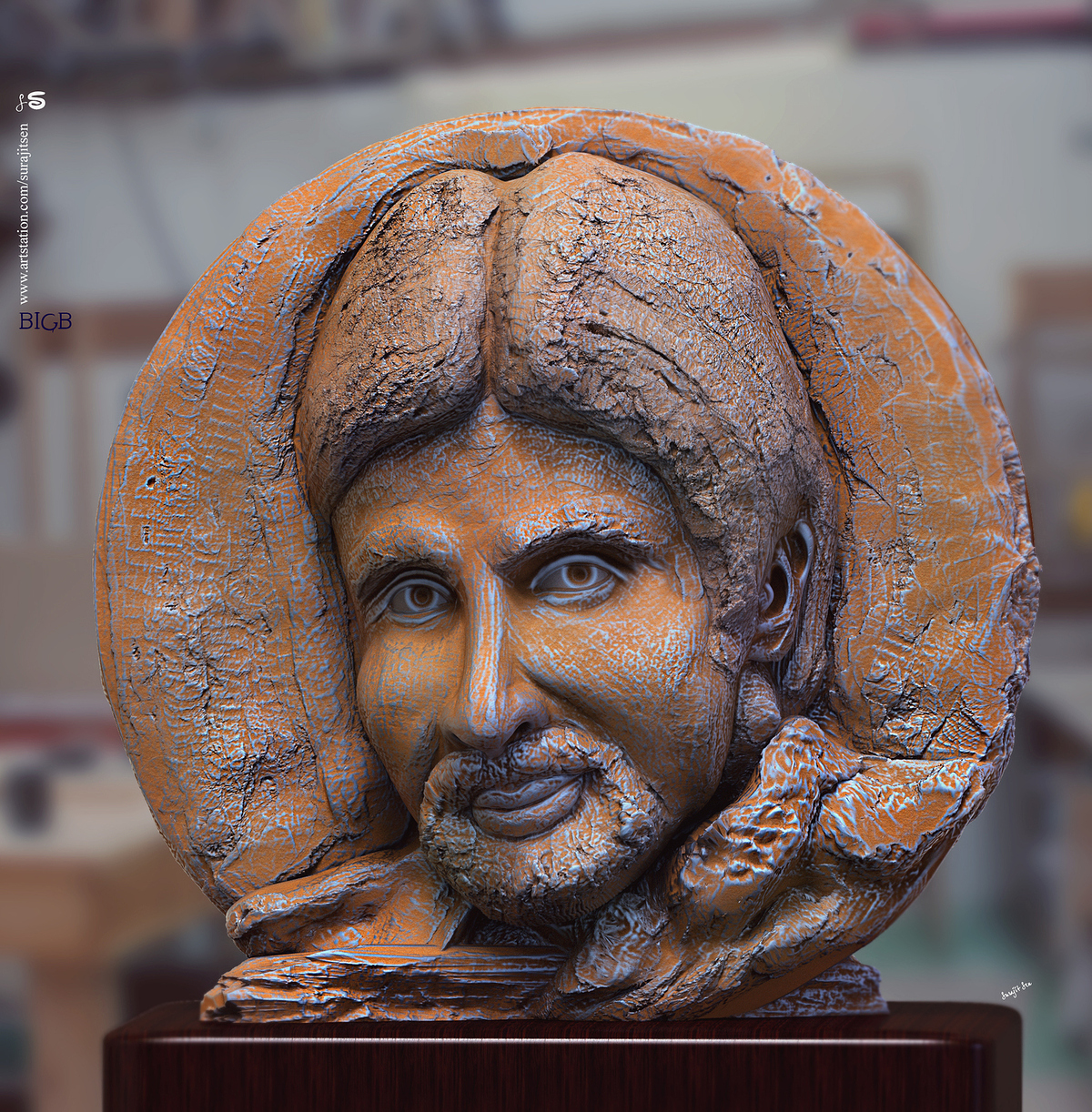 BigB - Digital Sculpture by _Surajit Sen - ZBrushCentral