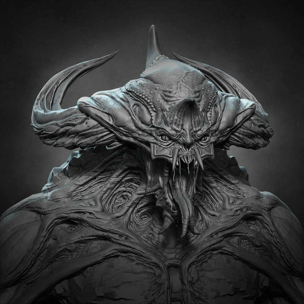 Creature sculpt - ZBrushCentral