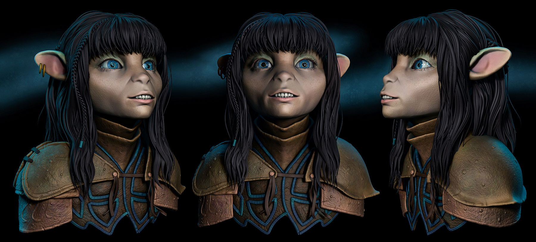 Gelfling - Dark Crystal Fan Art - ZBrushCentral