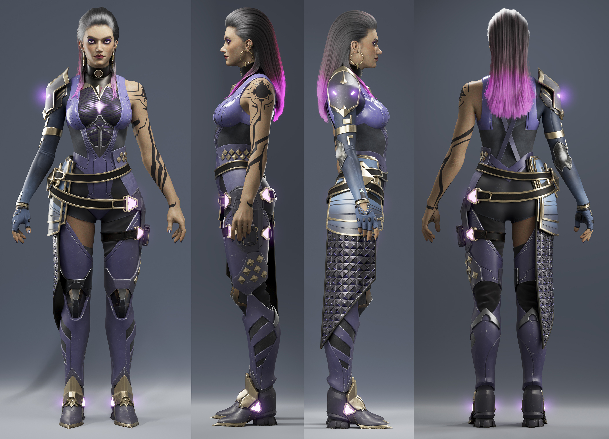 Reyna valorant Fanart - ZBrushCentral