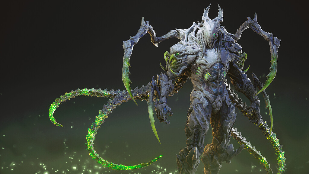 Living Armor - Game Character - ZBrushCentral