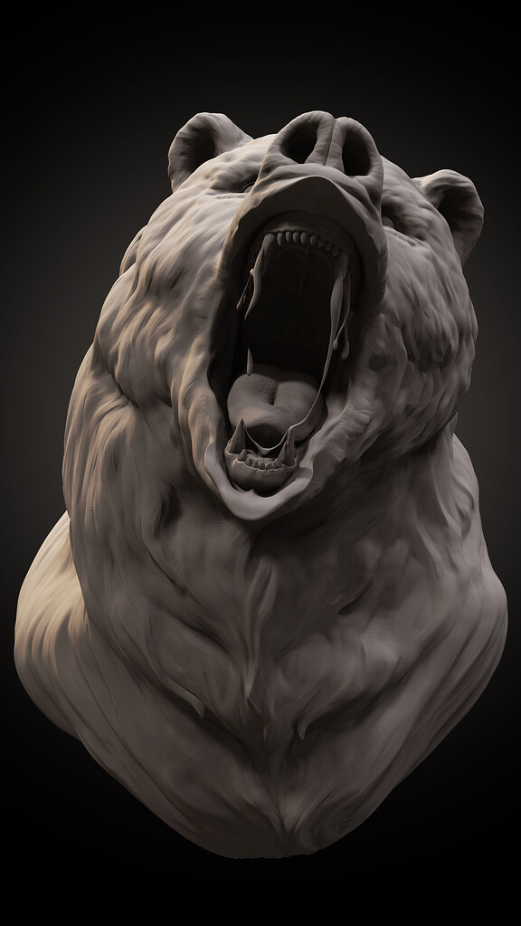 Bear - ZBrushCentral