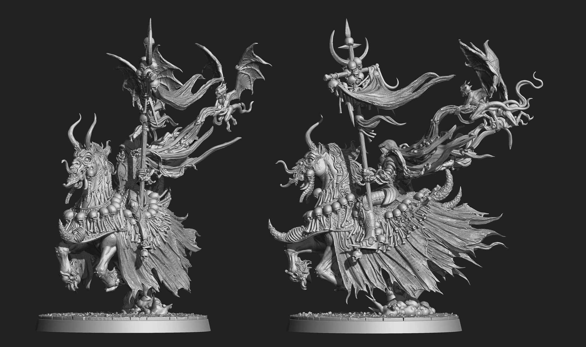 Pusil_Coterie_of_Despair (Creature Caster) Miniature - ZBrushCentral