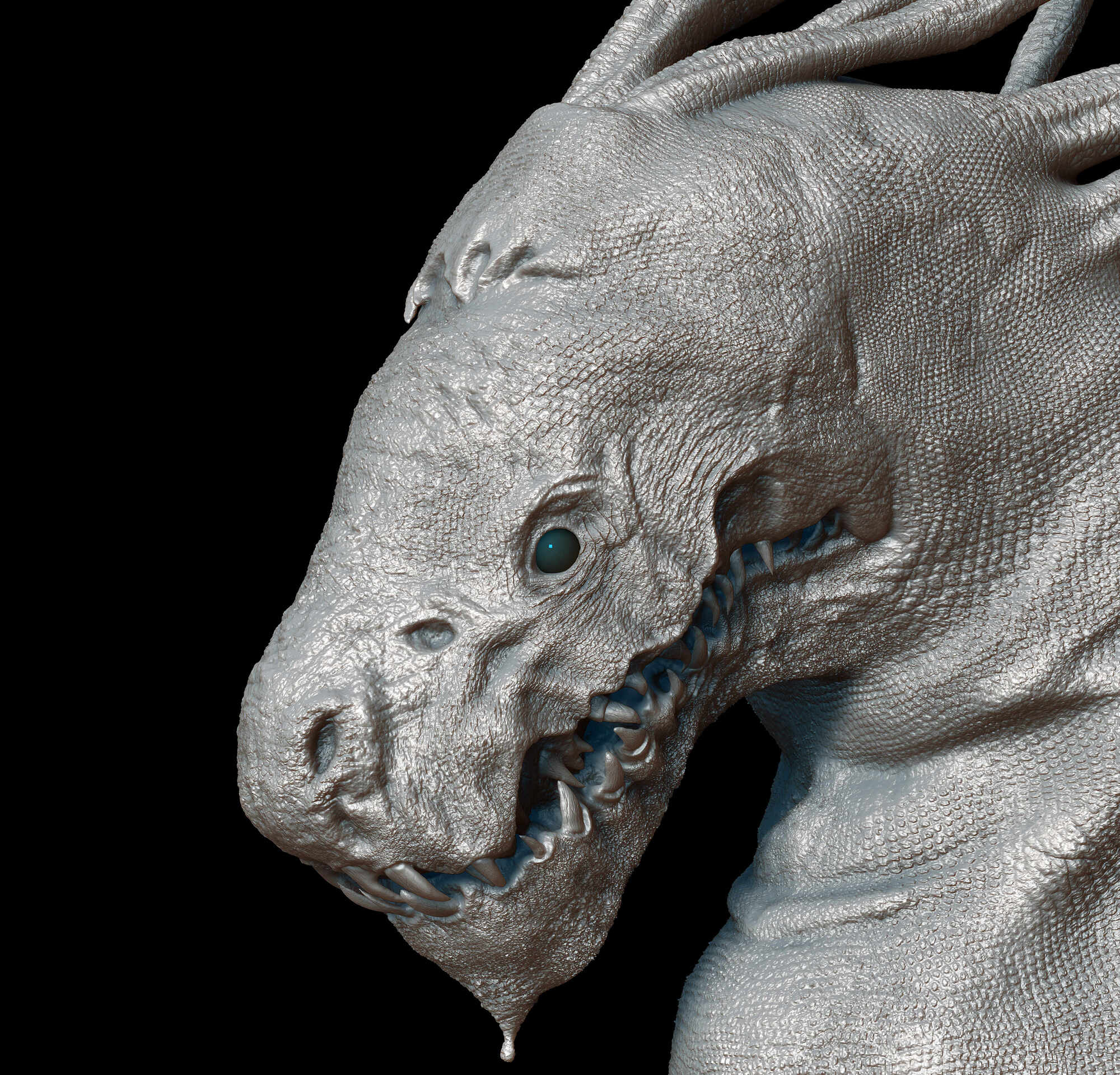 ROTTEN DRAGON (Creature Bust) - ZBrushCentral