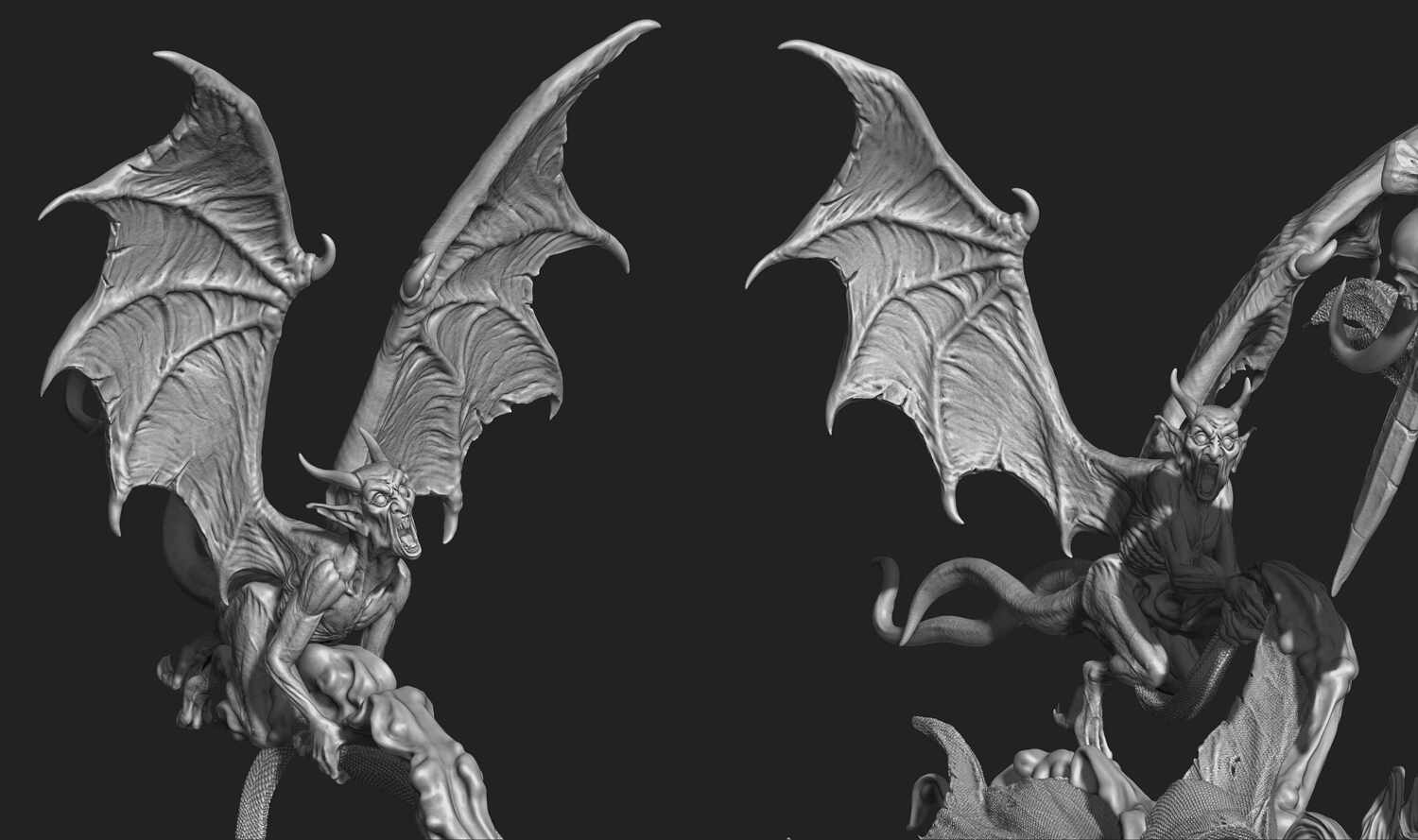 Pusil_Coterie_of_Despair (Creature Caster) Miniature - ZBrushCentral