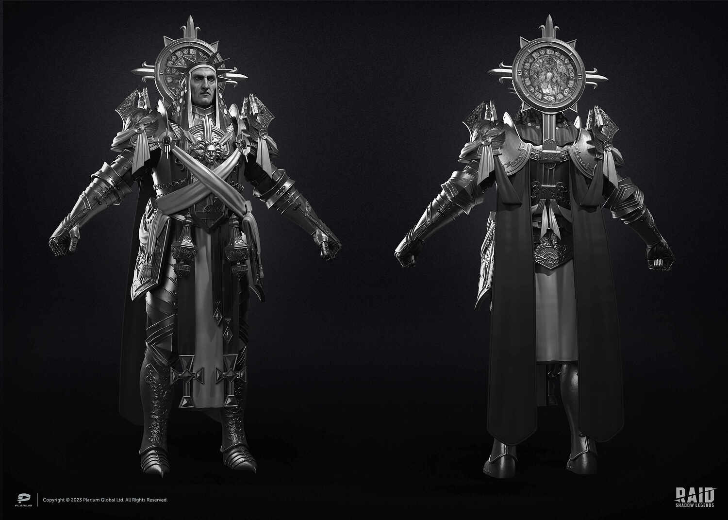 Vitrius the Anointed. Raid: Shadow Legends - ZBrushCentral