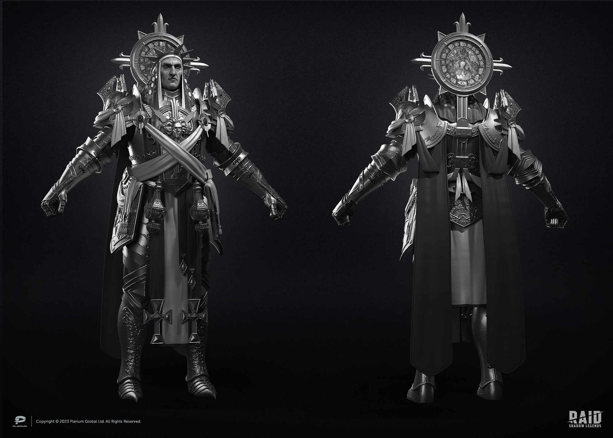 Vitrius the Anointed. Raid: Shadow Legends - ZBrushCentral