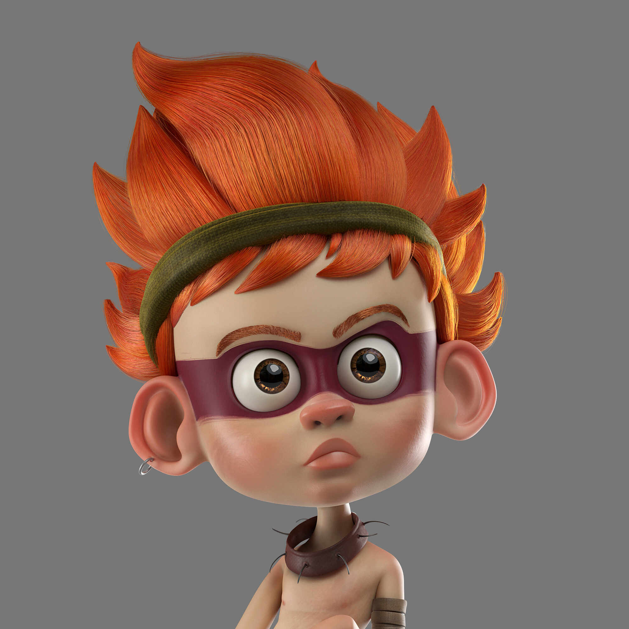 Curupira - 3D Character - ZBrushCentral