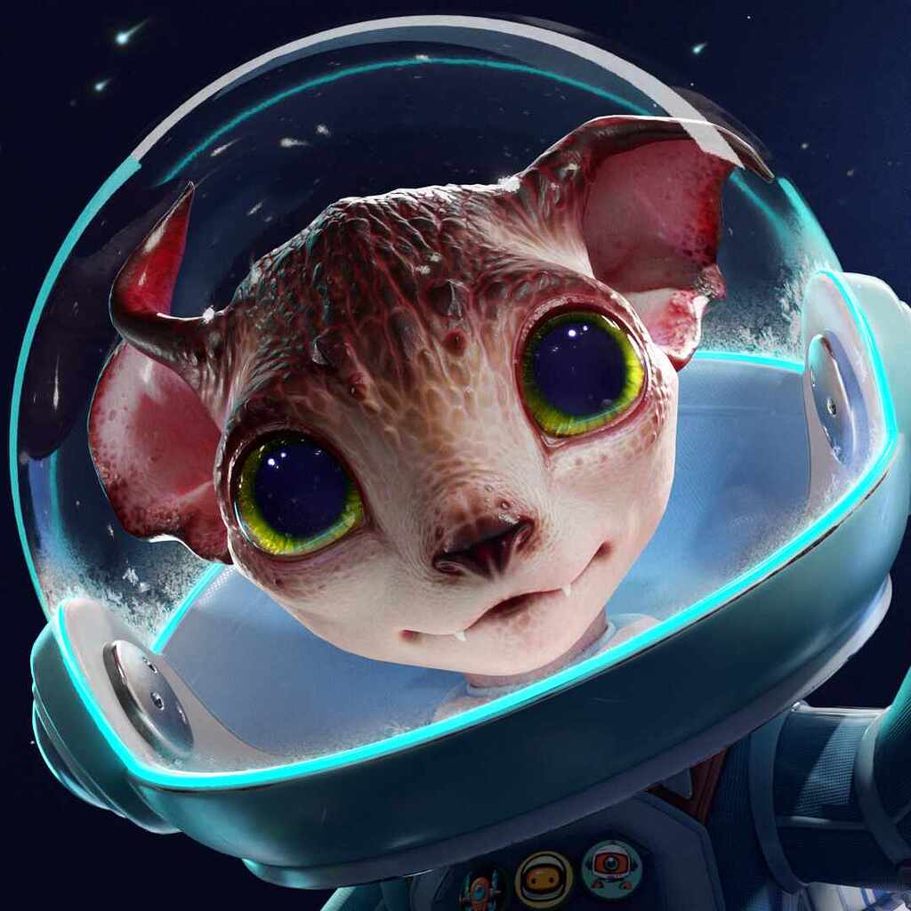 Cute Space Scout - ZBrushCentral