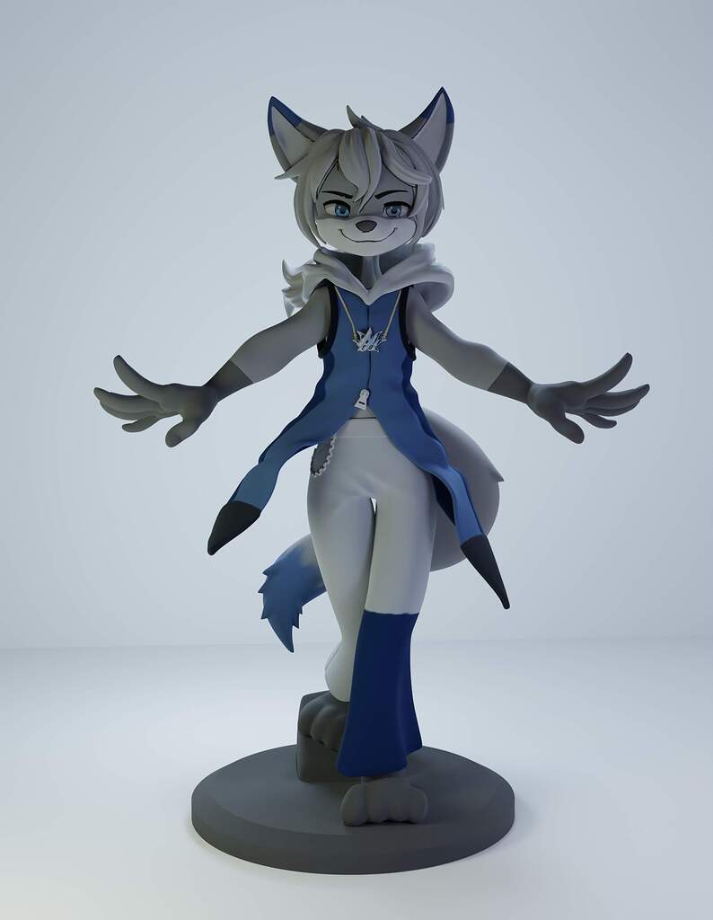 Furry Maverick Figure - ZBrushCentral