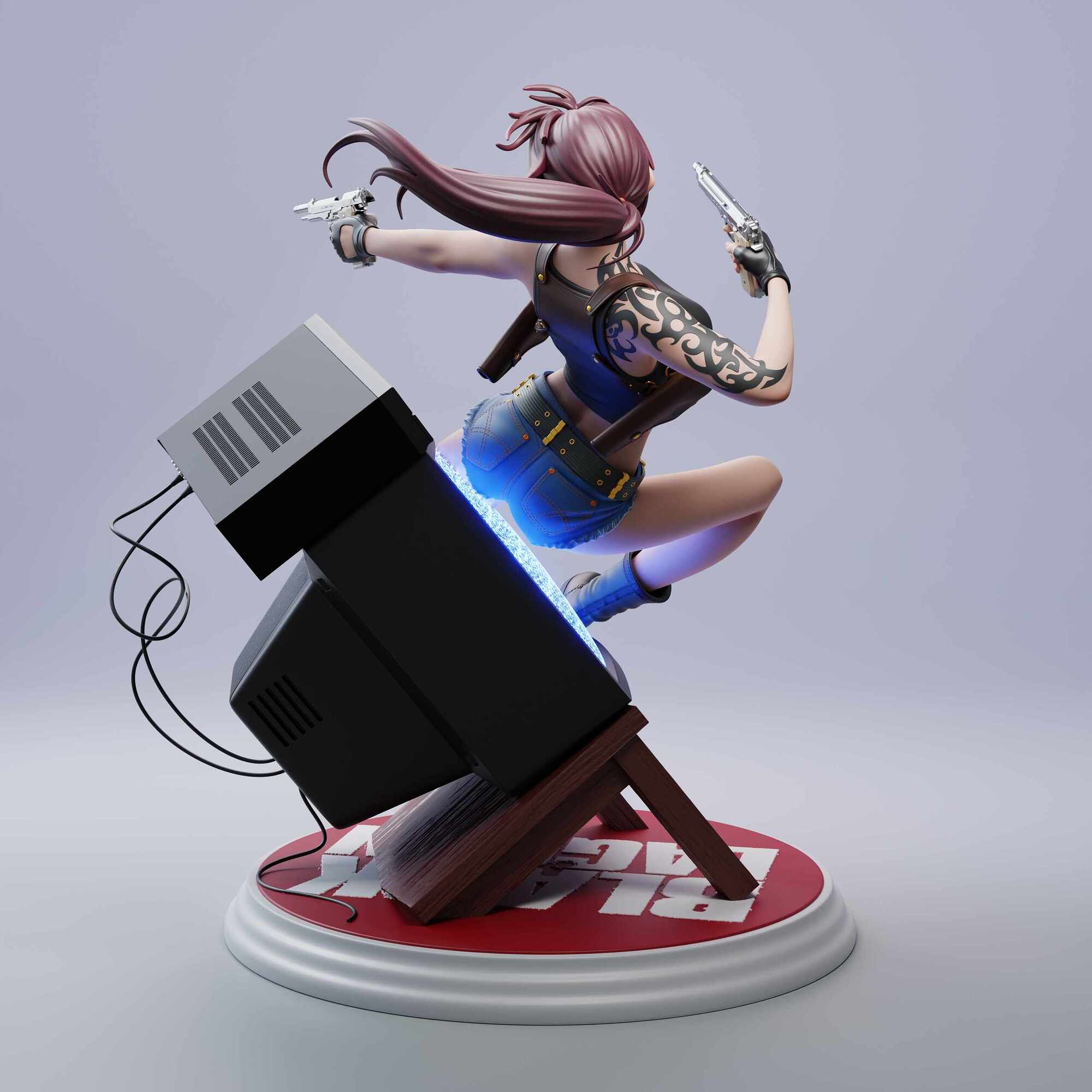 Revy - Black Lagoon - ZBrushCentral