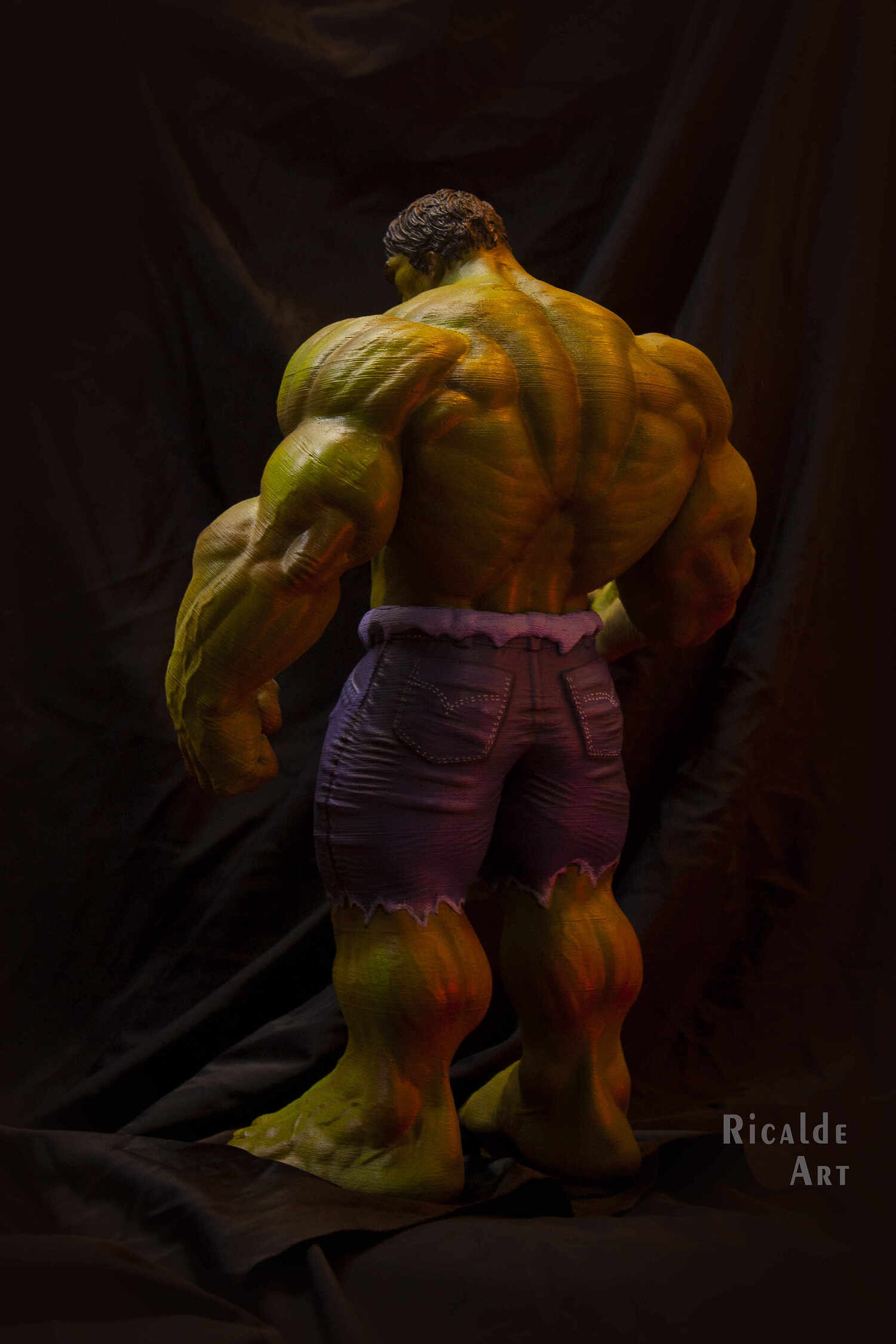 3D printed Hulk - ZBrushCentral