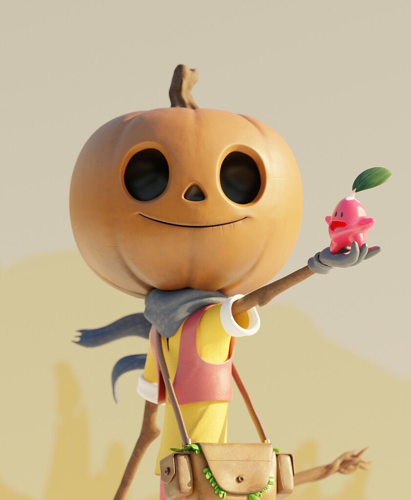 Pumpkin Wizard! - ZBrushCentral