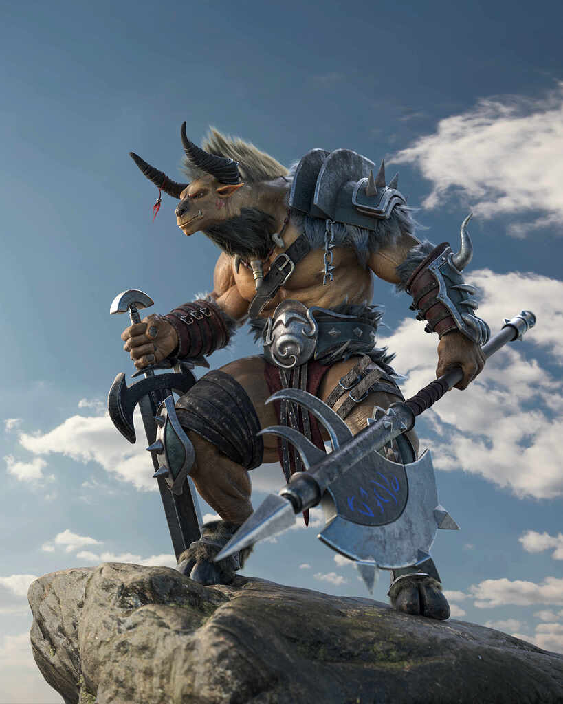 Tauren - ZBrushCentral