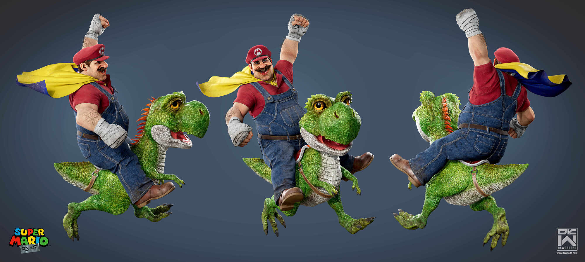 Super Mario RE-UP - ZBrushCentral