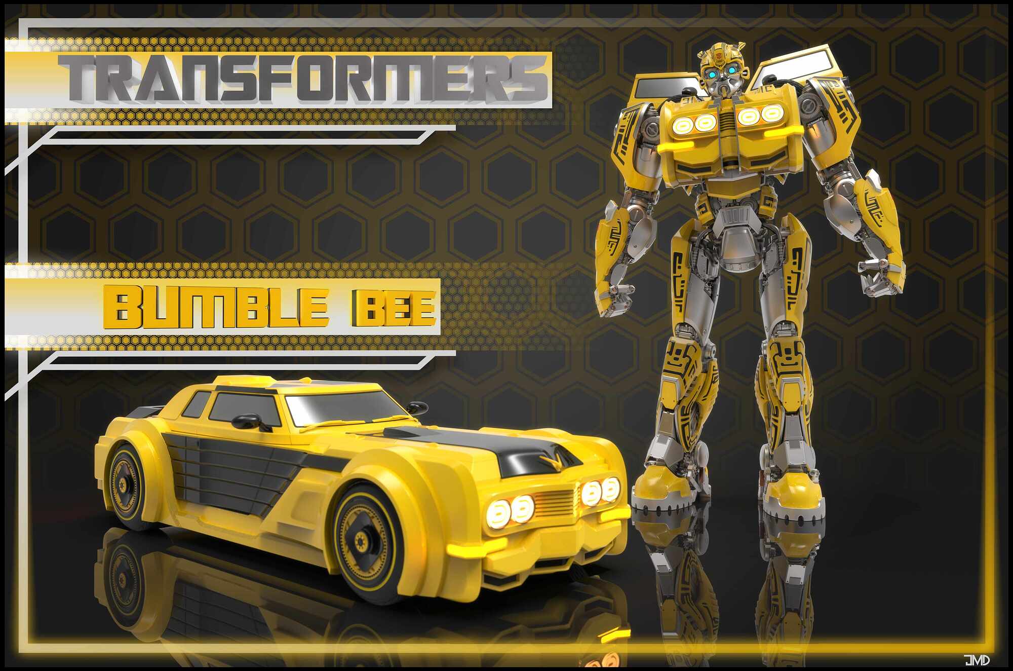 Transformers,bumble bee, auto bot / concept car- - ZBrushCentral