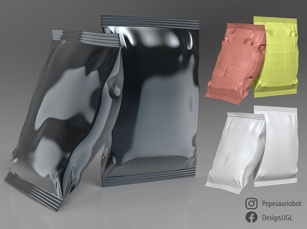 3d prop bag - ZBrushCentral