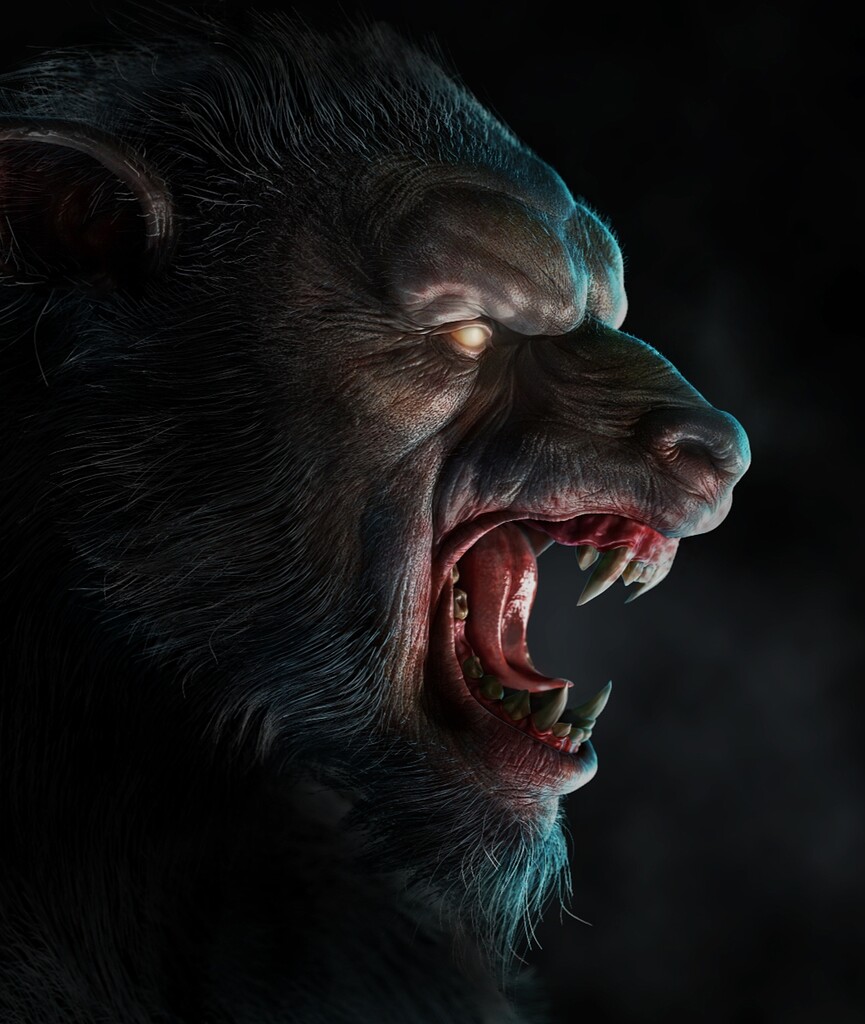 Lycaon - the first Werewolf - ZBrushCentral
