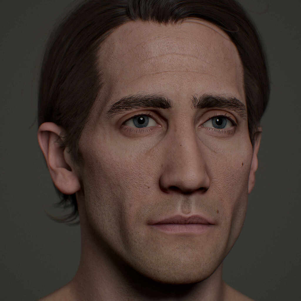 Jake Gyllenhaal Nightcrawler - Real Time Head - ZBrushCentral