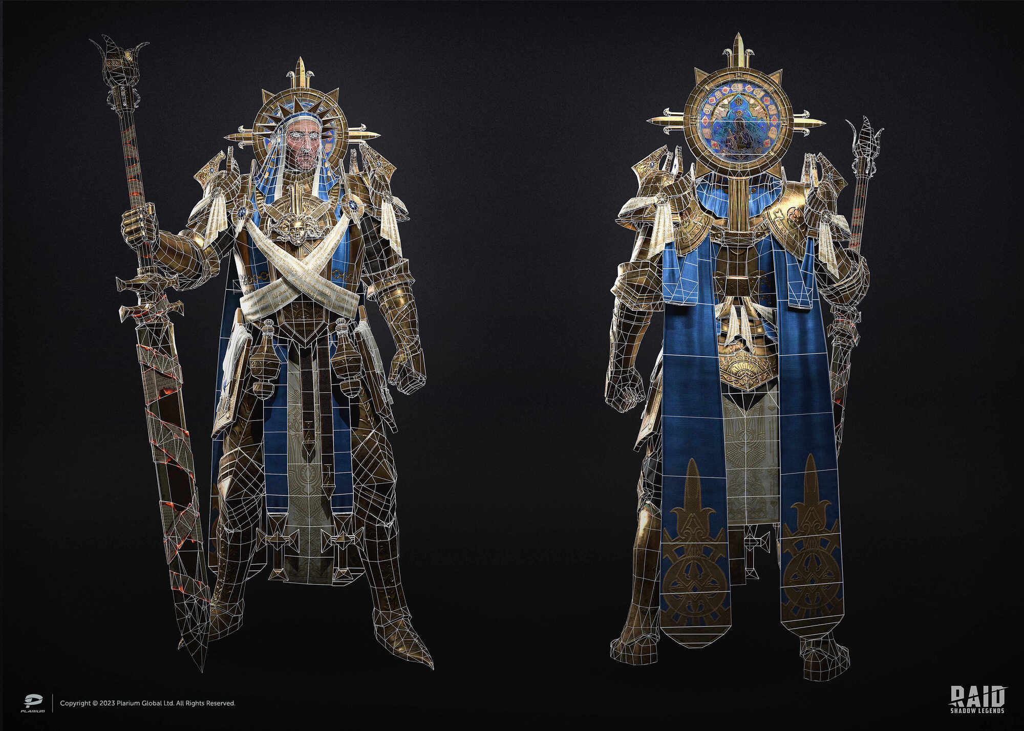 Vitrius the Anointed. Raid: Shadow Legends - ZBrushCentral