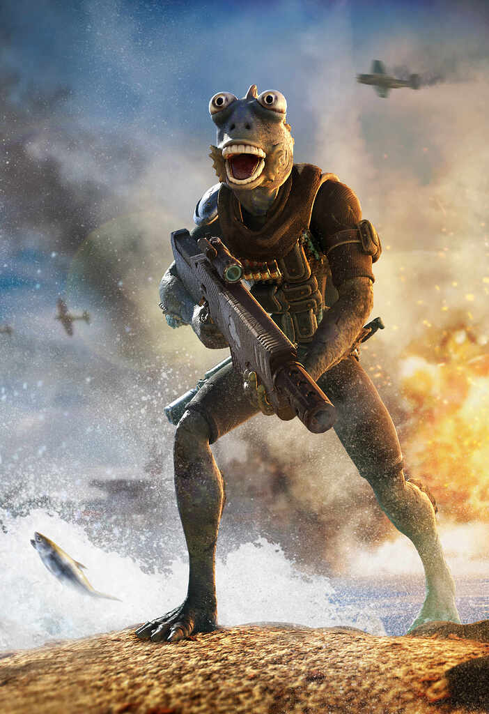 FishMan - ZBrushCentral