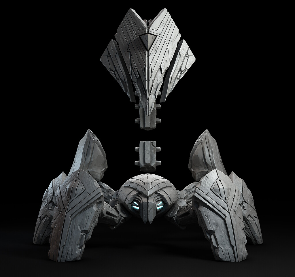 Stone Scorpion - ZBrushCentral