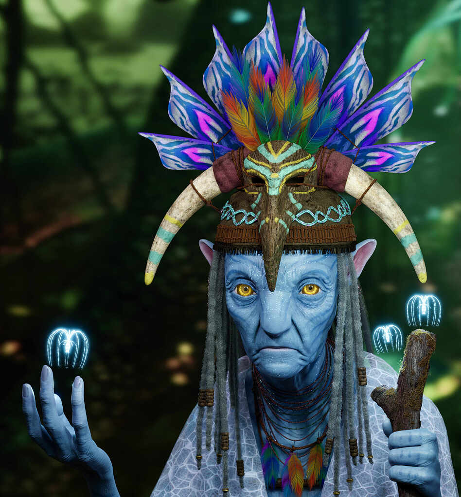 Txur Tsahik Neytiri te Mo'at o Omaticaya - ZBrushCentral