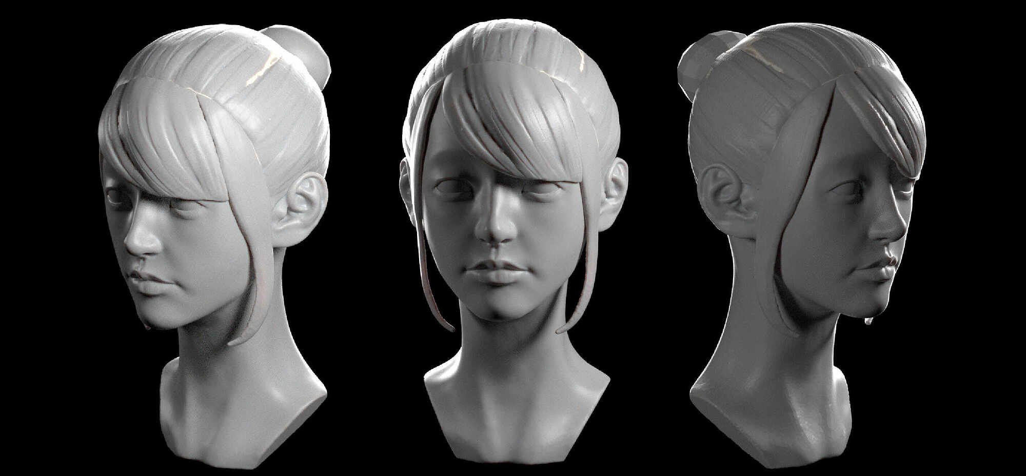 Weapon_girl_WaterMetal - ZBrushCentral