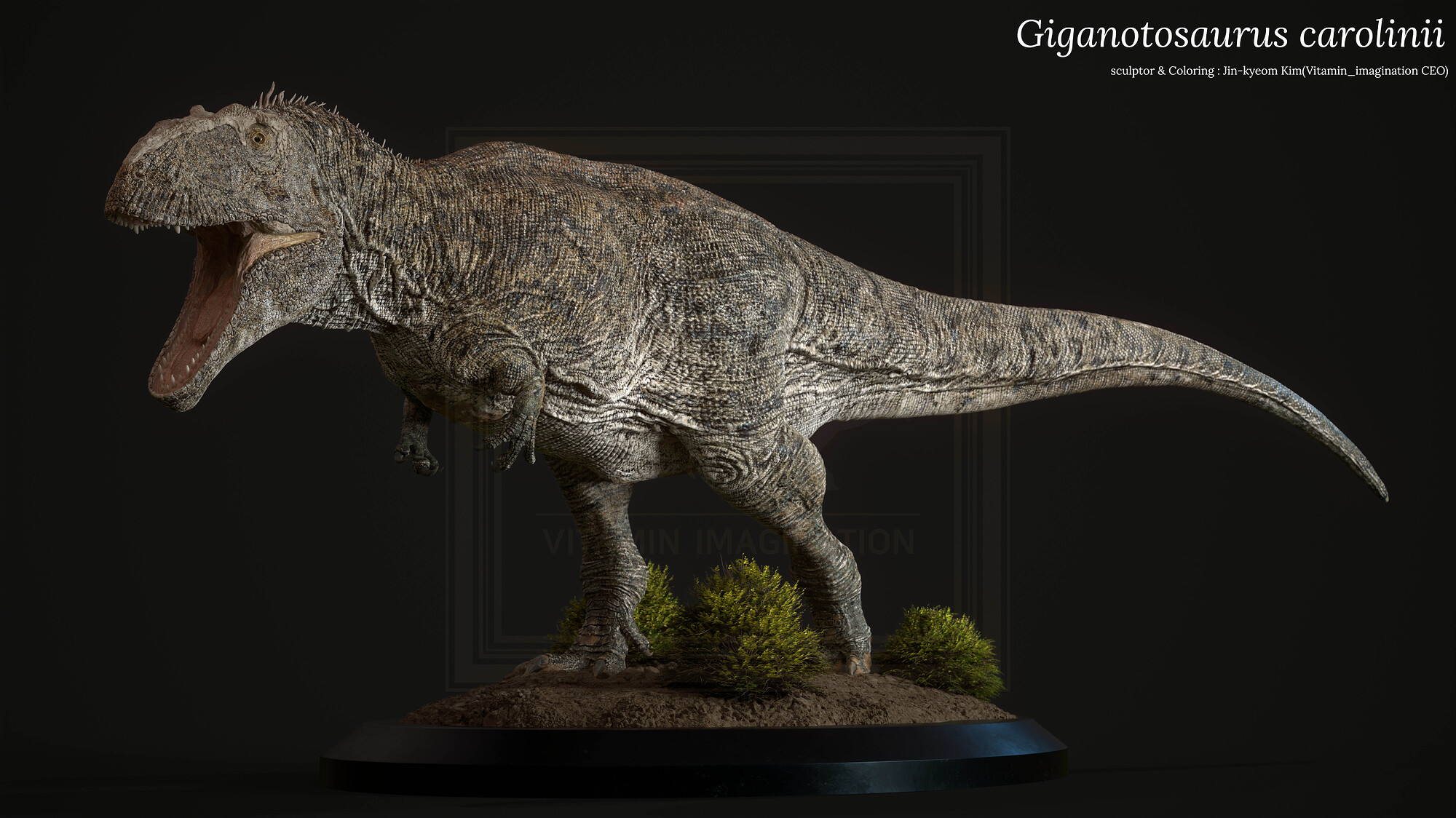 Giganotosaurus carolinii - ZBrushCentral
