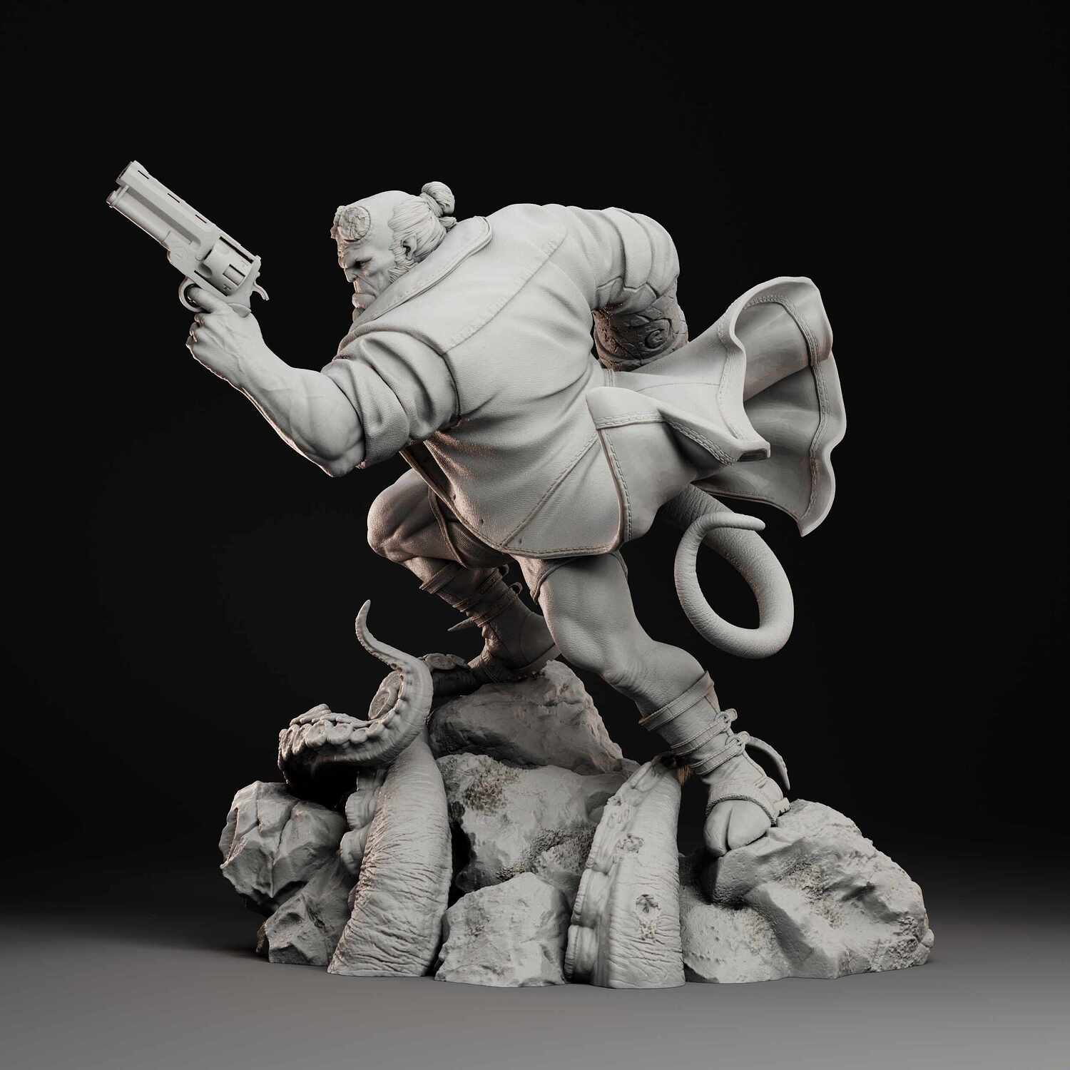 Hellboy - ZBrushCentral