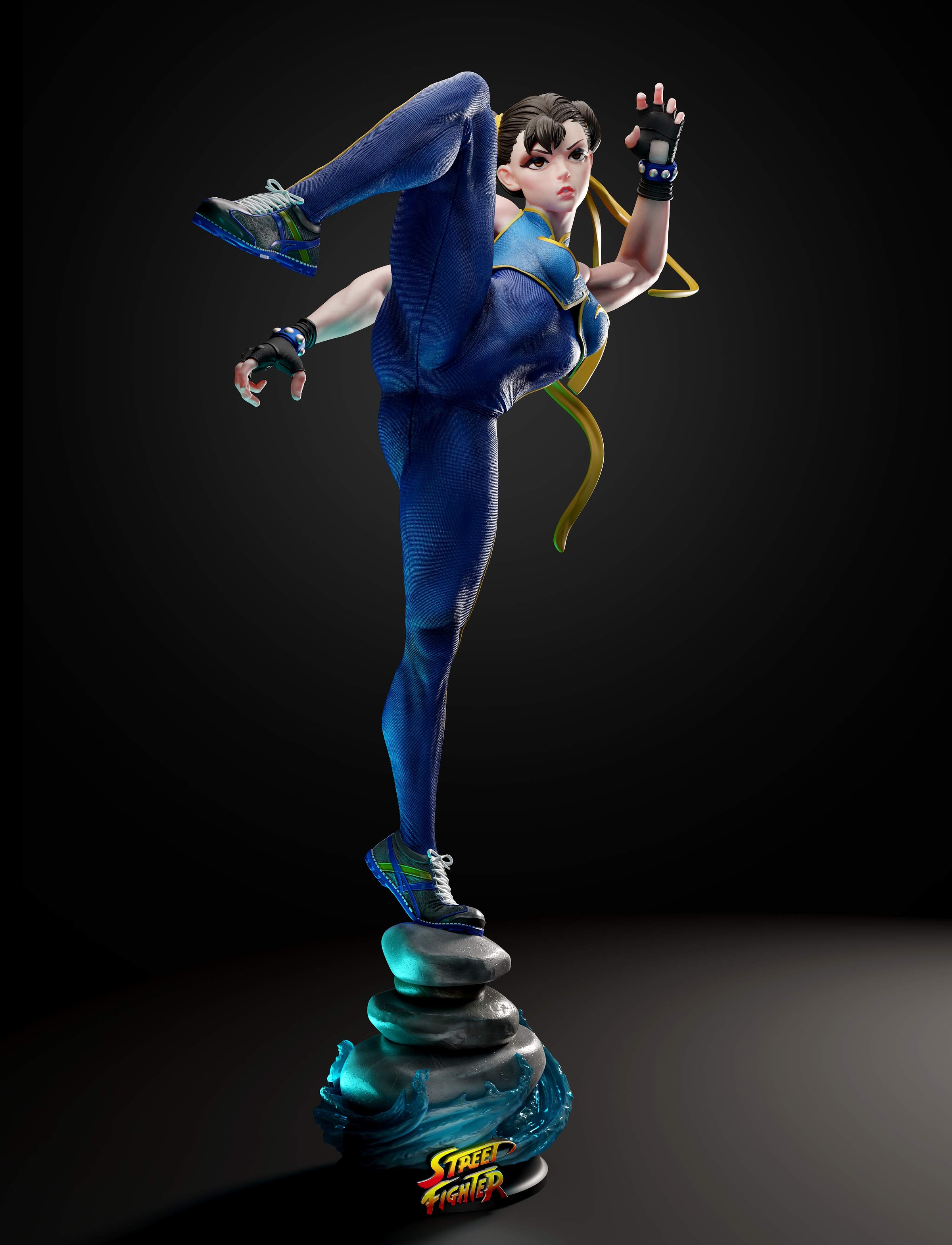 Chun-li Statue - ZBrushCentral