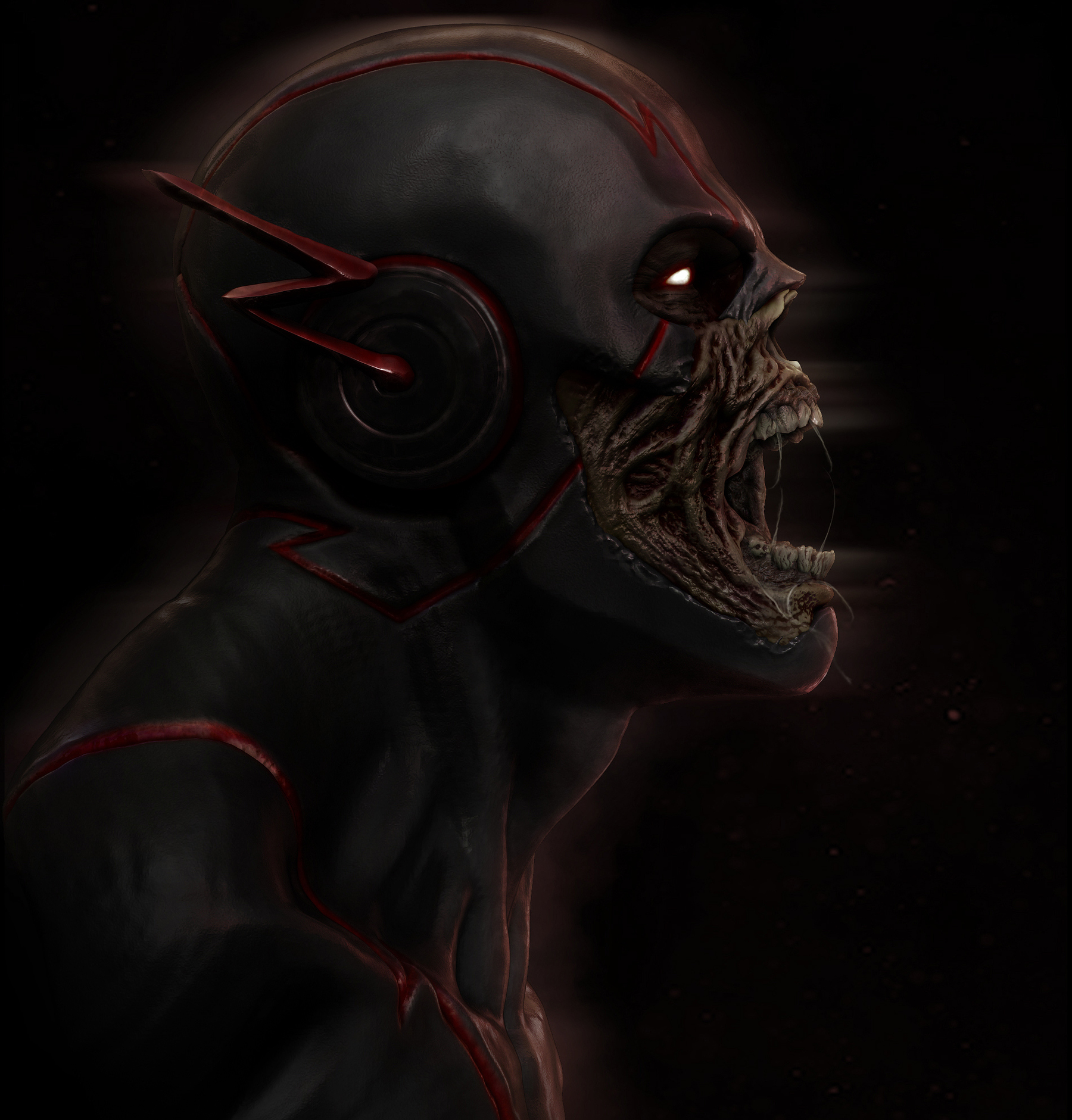 Black Flash - Fan Art - ZBrushCentral