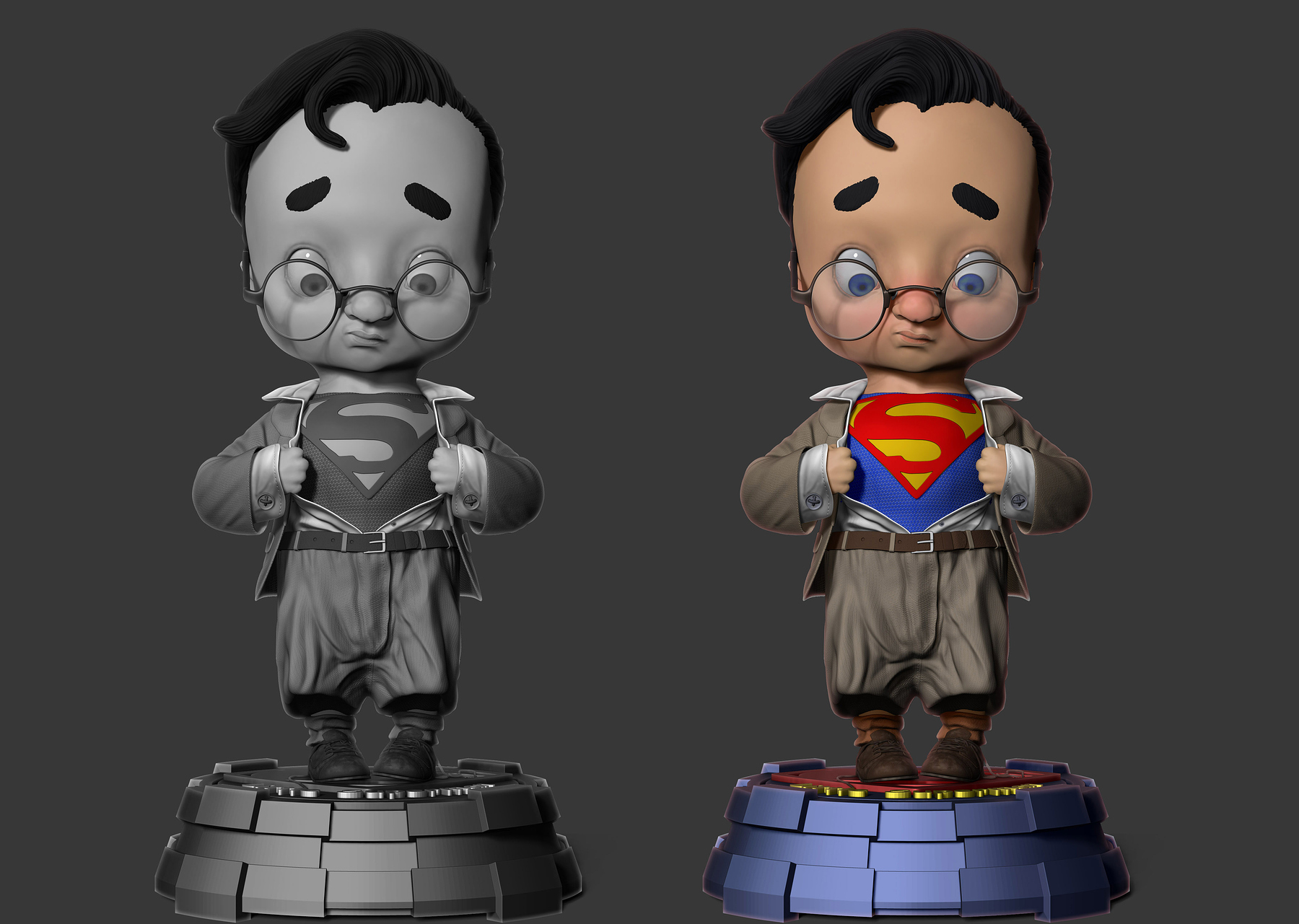 Little Superman - ZBrushCentral
