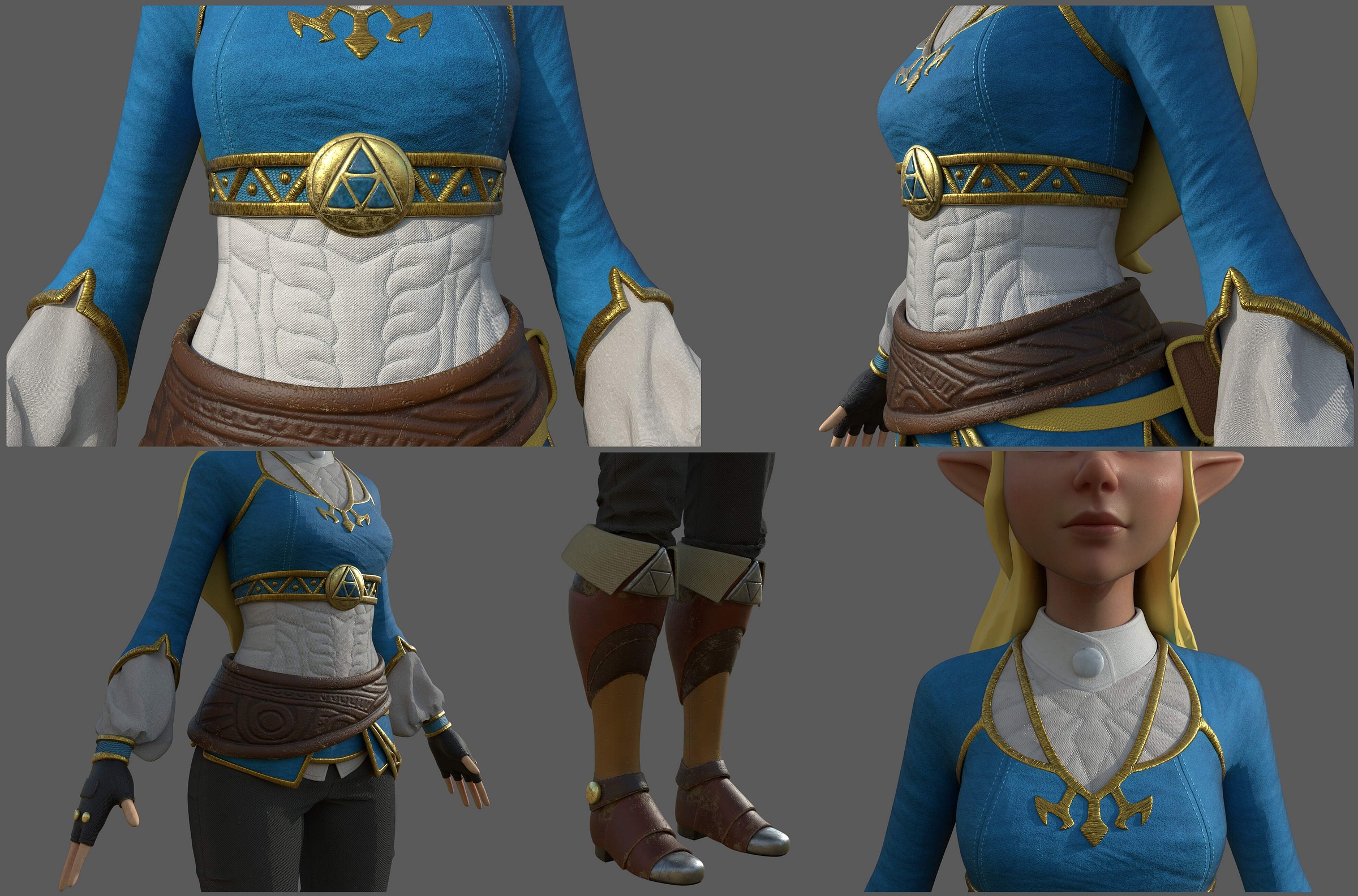 Zelda BOTW Fanart - ZBrushCentral