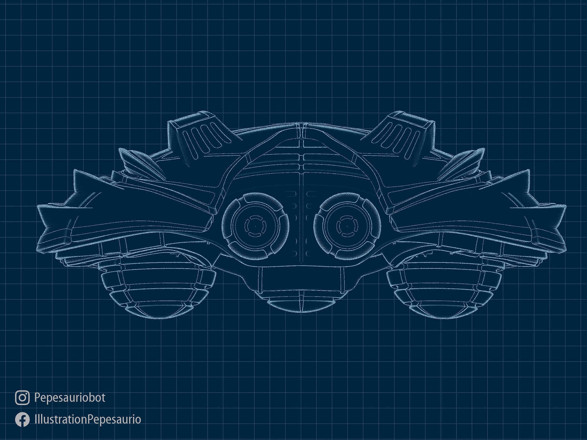 Samus Aran's Gunship blueprint - ZBrushCentral