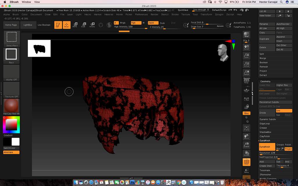 Dynamesh Question Zbrushcentral