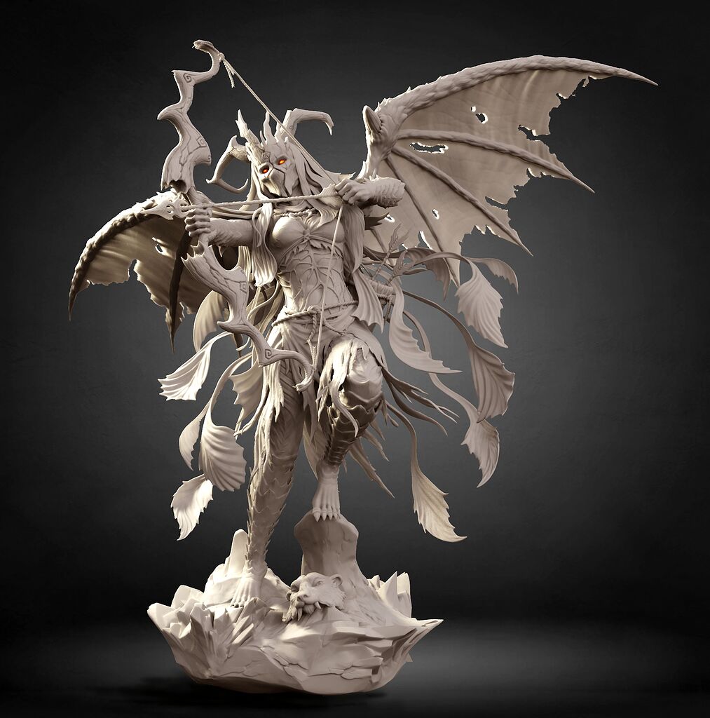 Hunter Queen - ZBrushCentral