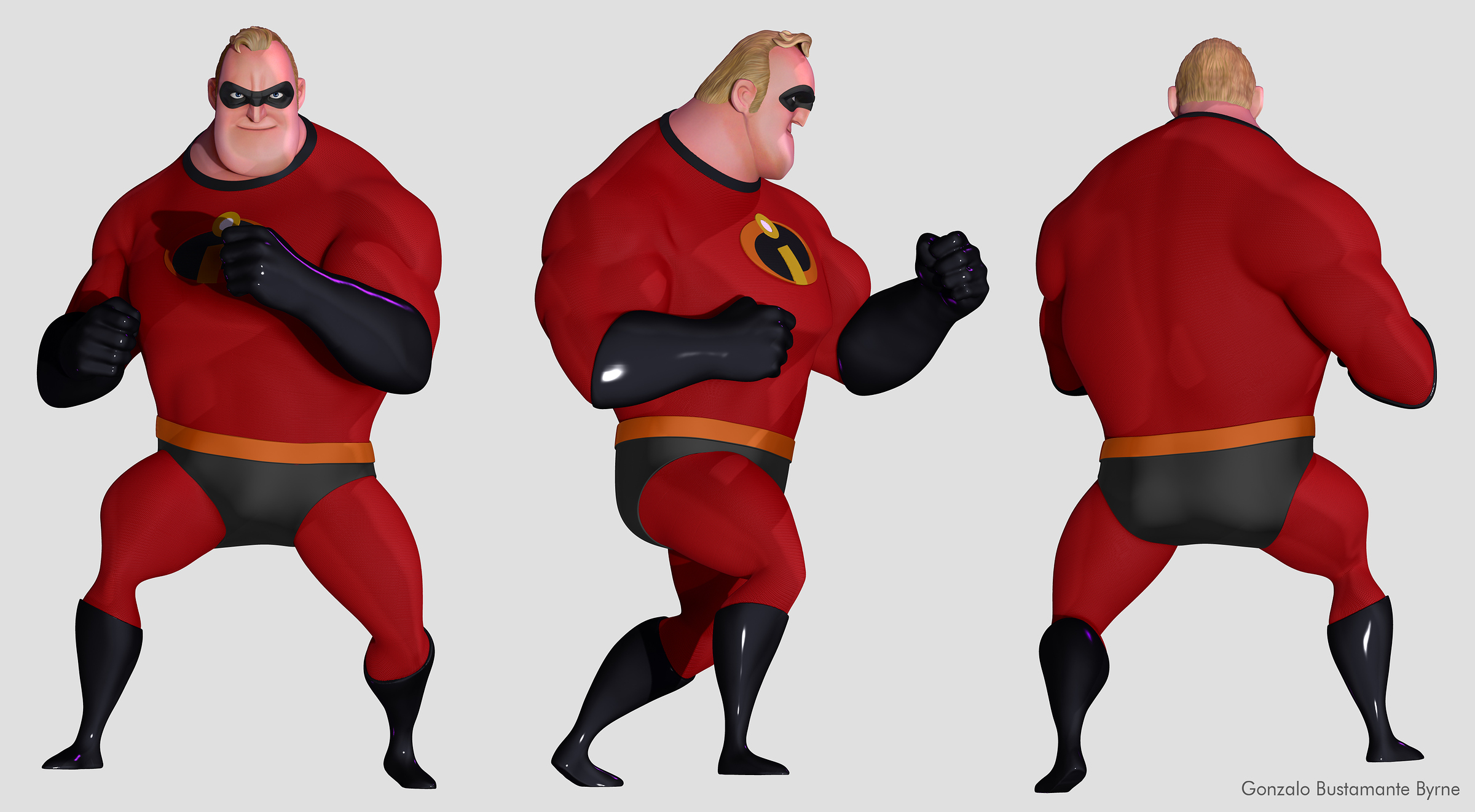 Fan art - Mr. Incredible - ZBrushCentral