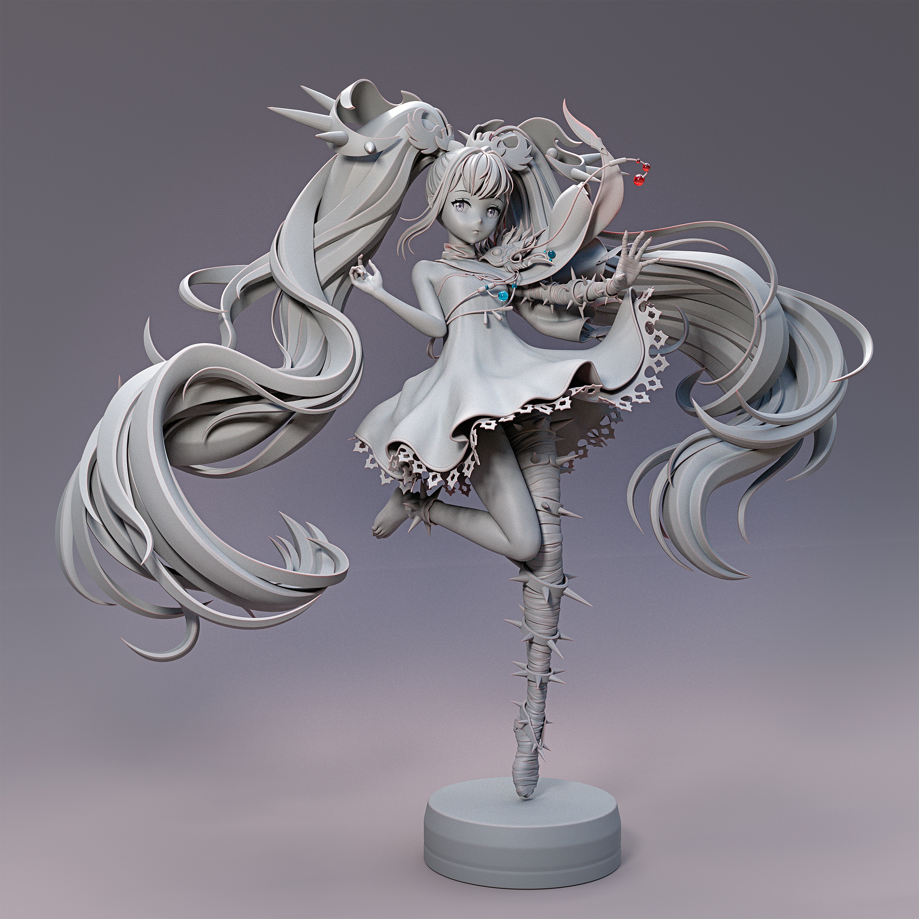 Wave girl - ZBrushCentral