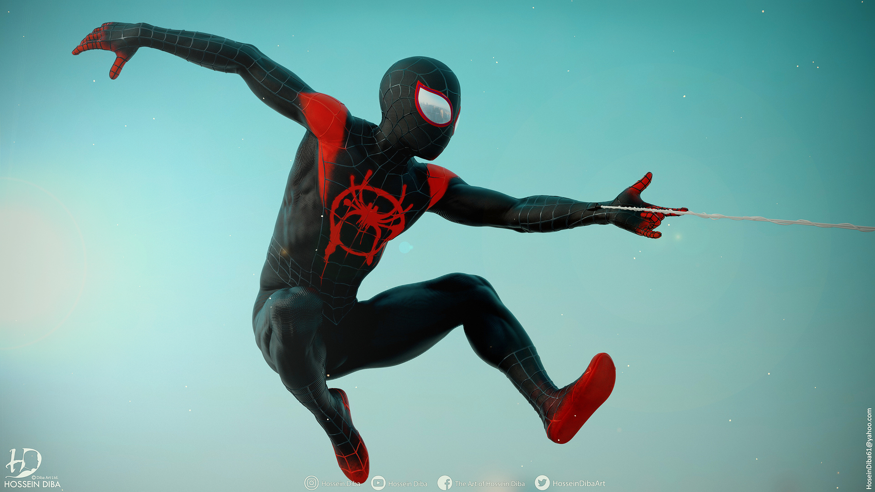 Realistic 3D Model of Miles Morales (Real Time) - ZBrushCentral